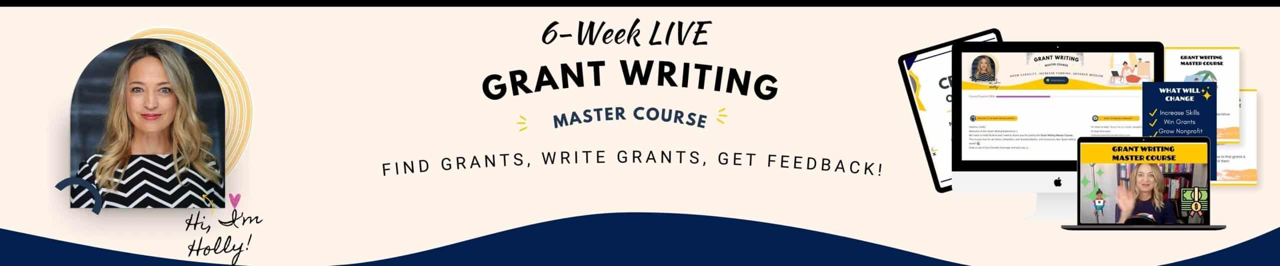6-Week Live Grant Writing Training - How to Become a Grant Writer
