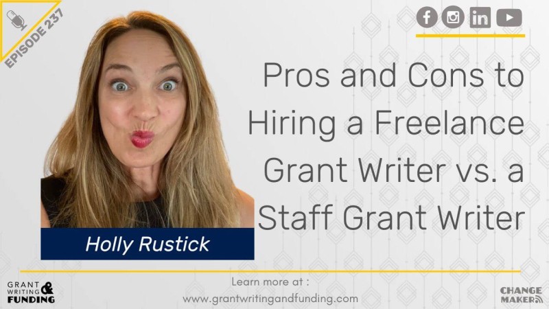 Grant Writing Tips - Grant Writing Podcast with Holly Rustick