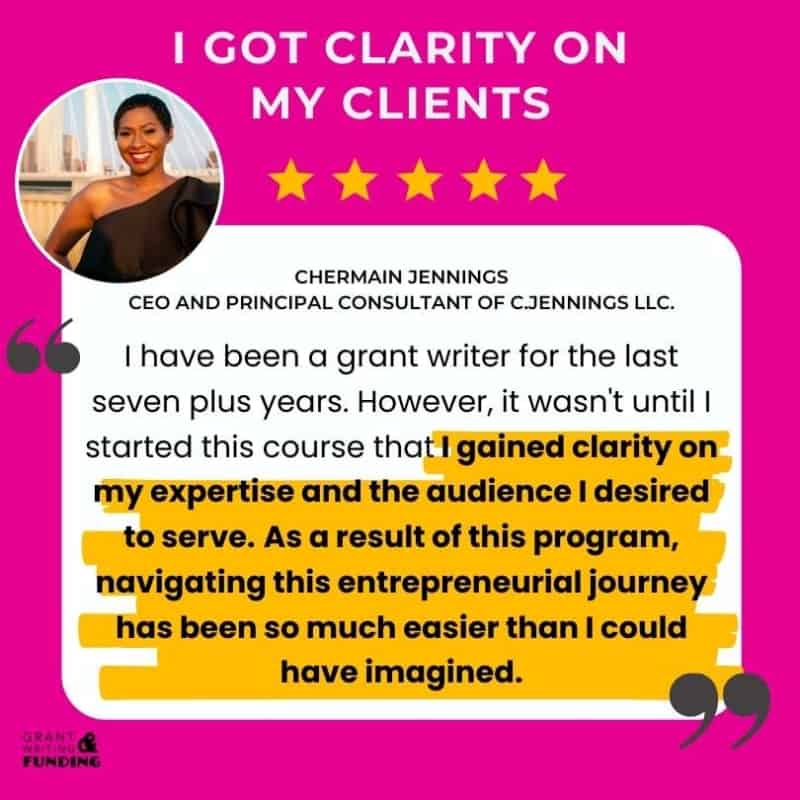 Online Grant Writing Courses with Holly Rustick