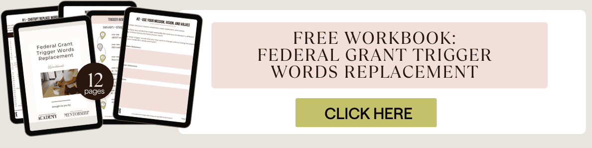 Banned and Trigger Words in Federal Grant Writing in the Trump ...
